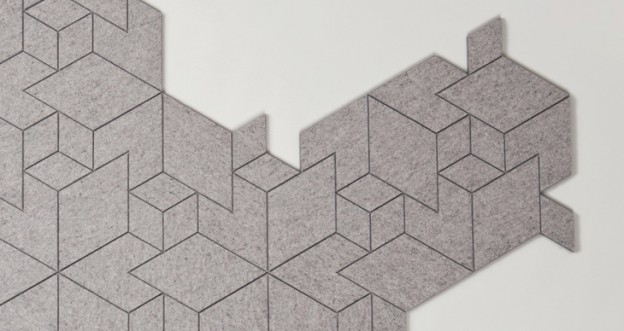 Cityscapes Modular Felt Carpet Tiles by ALLT - Homeli