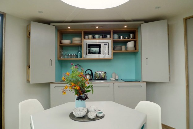 HiveHaus Hexagonal Modular Living Spaces by Barry Jackson - Homeli