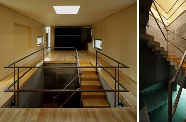 Bunker House Built Around a Pool by Estudio Botteri-Connell - Homeli