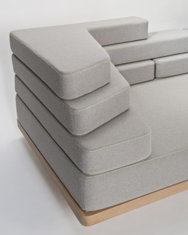 VARY Configurable Modular Foam Sofa by Nina Bruun - Homeli