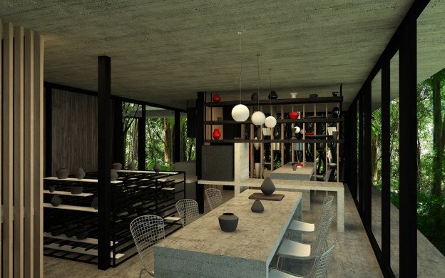 Gres House in a Brazilian Rain Forest by Luciano Kruk - Homeli