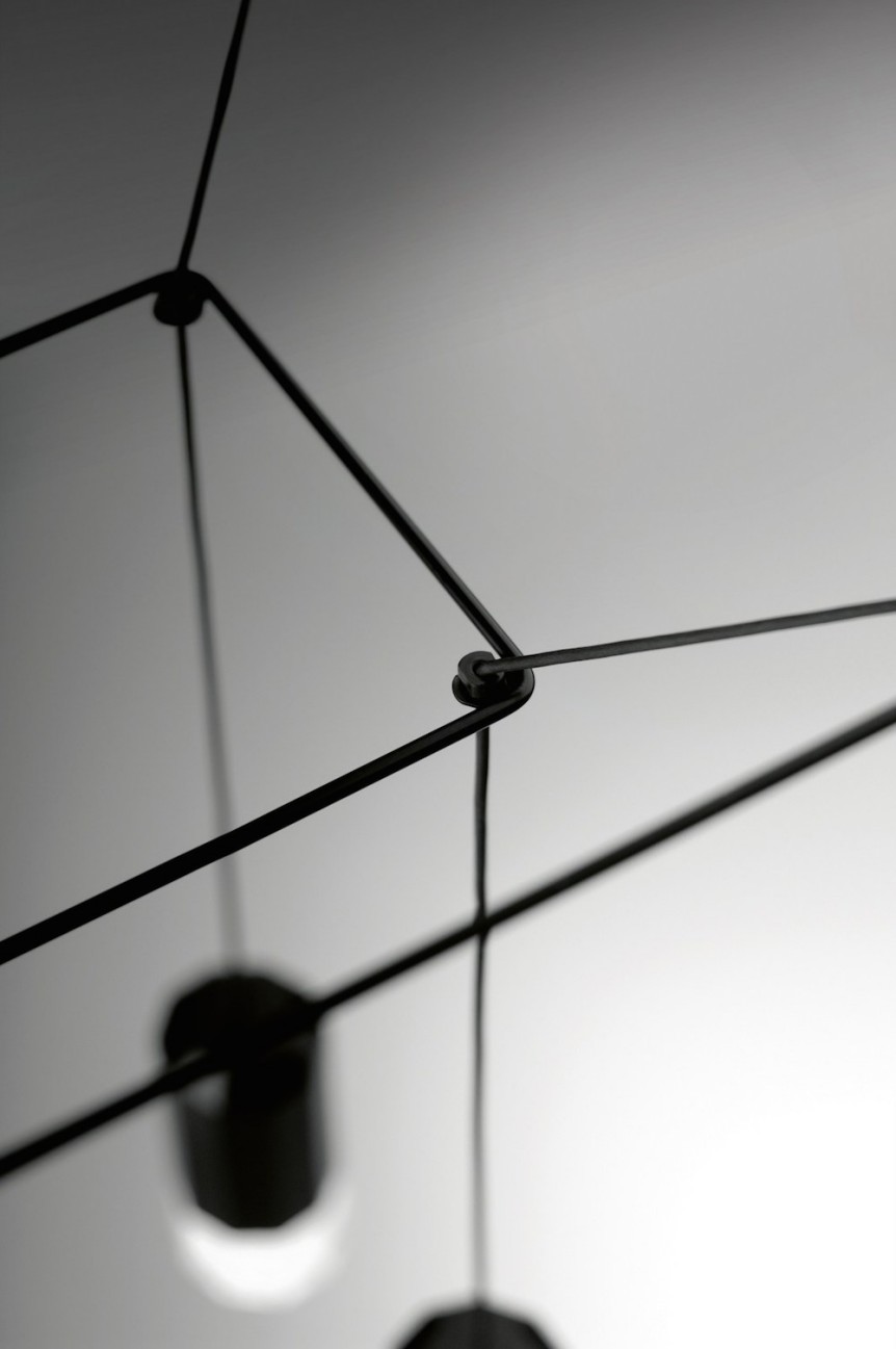 WIREFLOW Geometric Line Drawing Lighting by Arik Levy for VIBIA - Homeli