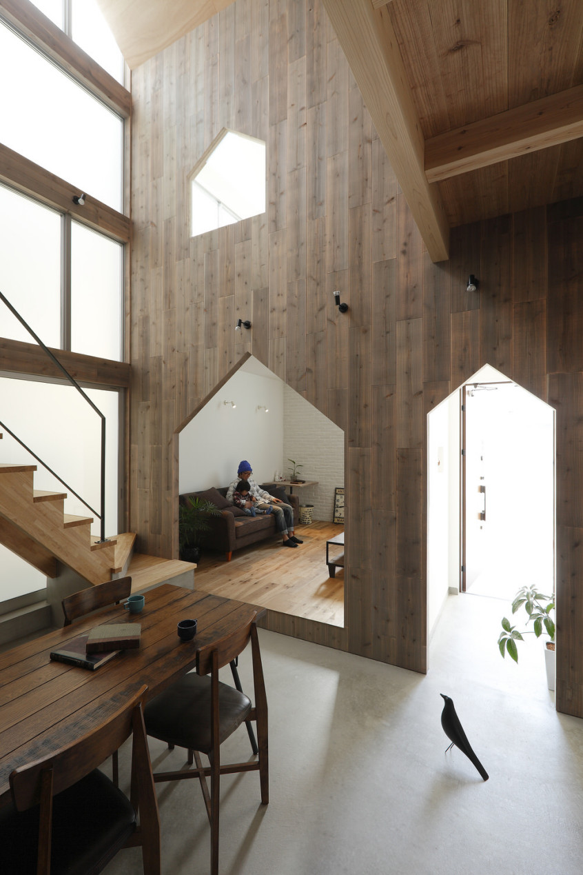 Hazukashi House in Kyoto, Japan by ALTS Design Office - Homeli