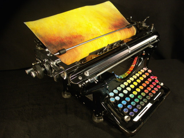 The Chromatic Typewriter by Tyree Callahan - Homeli