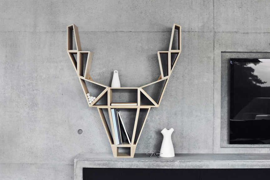 Deer Head Shelf by BEdesign - Homeli