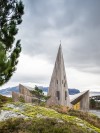 Knarvik Community Church by Reiulf Ramstad Arkitekter - Homeli