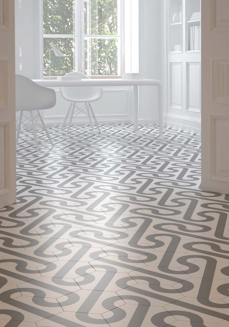 ROLL Hexagonal Tile Patterns by DSIGNIO for Peronda - Homeli