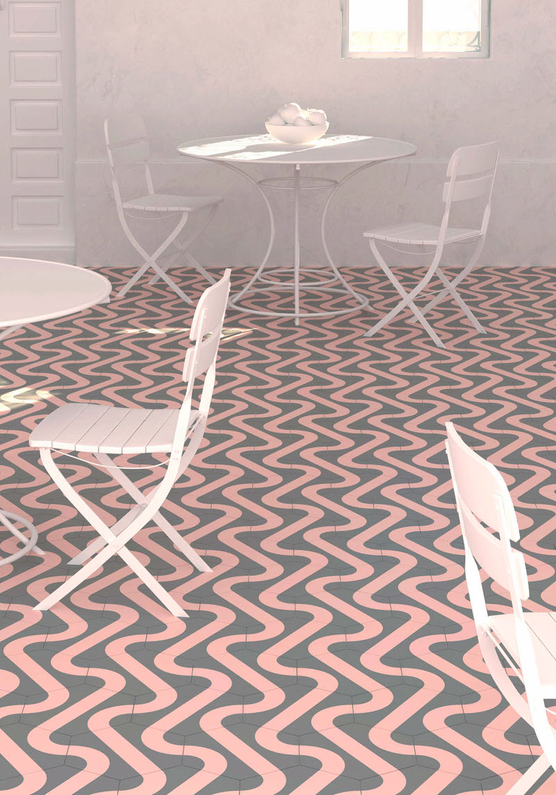 ROLL Hexagonal Tile Patterns by DSIGNIO for Peronda - Homeli